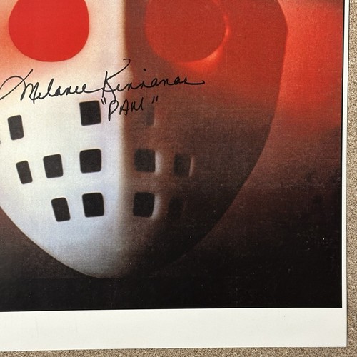 AUTOGRAPHED Friday The 13th Part V Poster, Tom Morga Jason Pam Demon 5 ...