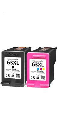 63XL Ink Black & Tri-Color For HP DeskJet 1110 3630 3639 ENVY 4510 4513 ...
