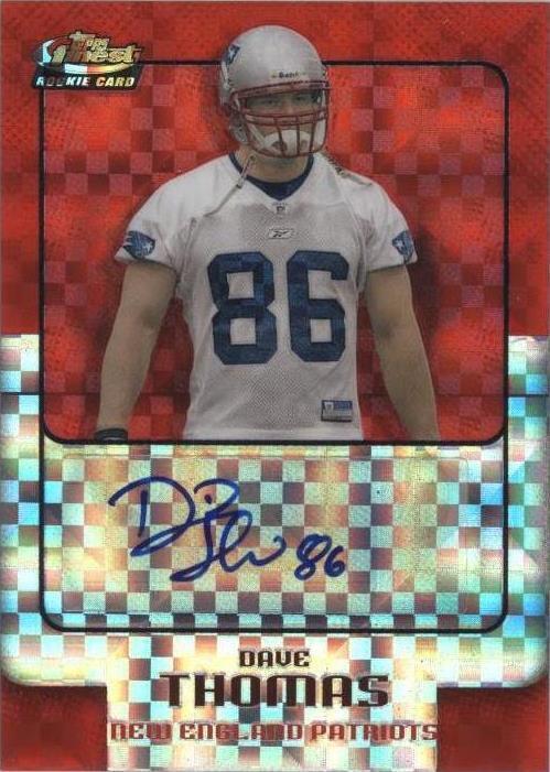 2006 Topps Finest - David Thomas #169 X-Fractor /250 (AU) for sale ...