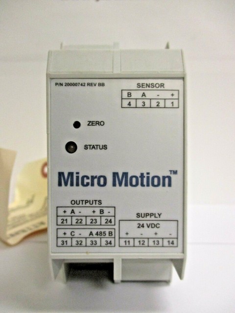 Micro Motion 1500D3AABAEZZZ Transmitter 20000742 Rev B for sale online ...