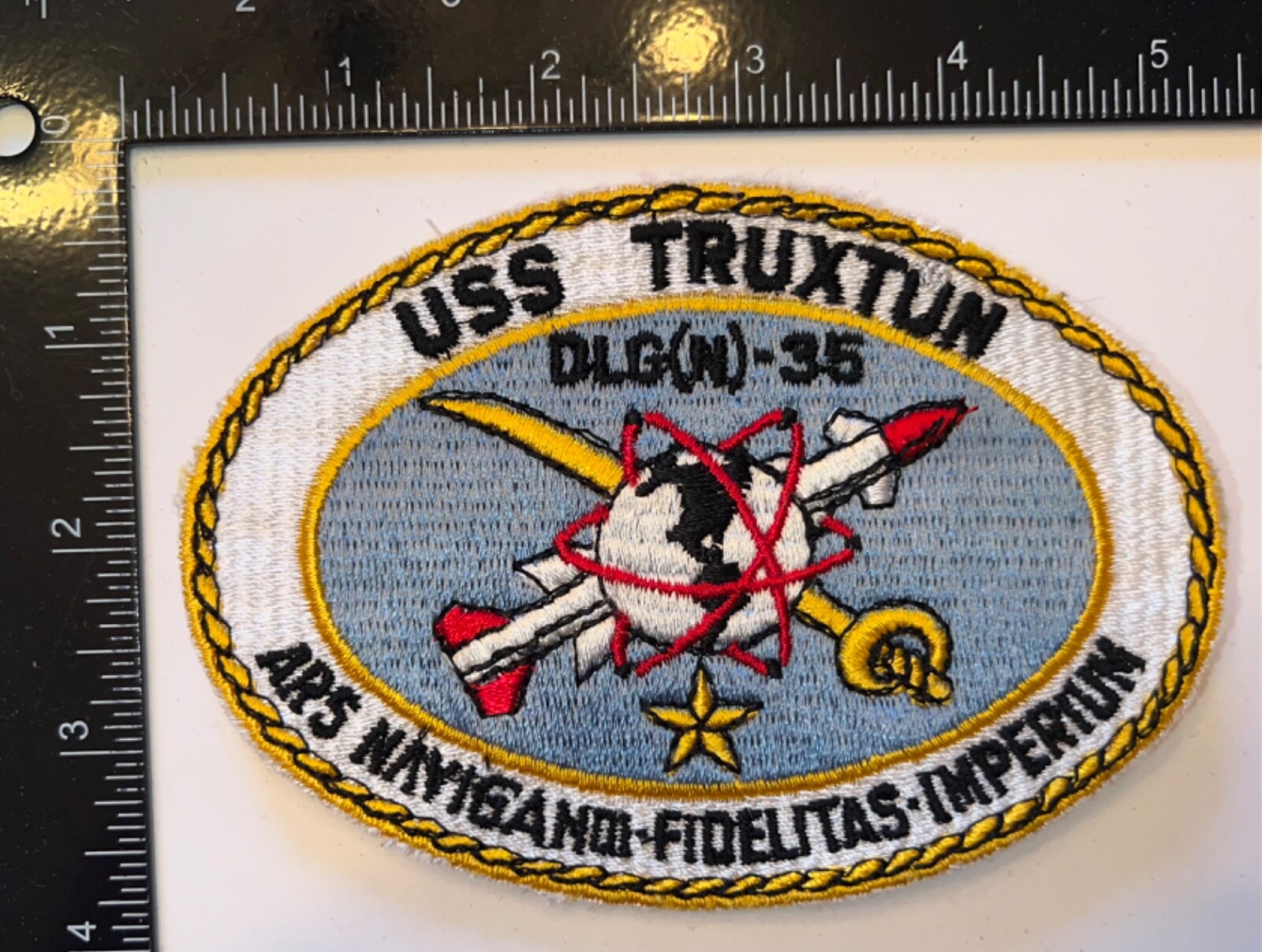Cold War USN US Navy USS Truxtun DLG(N)-35 Patch | eBay