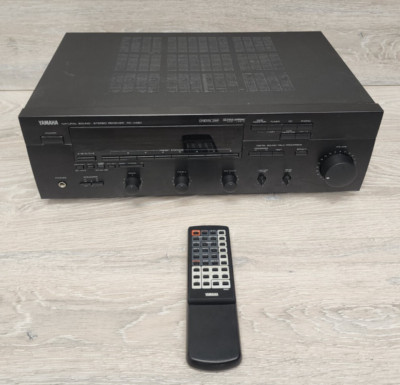 Yamaha RX-V490 Natural Sound Stereo Receiver With Remote Bundle Tested ...