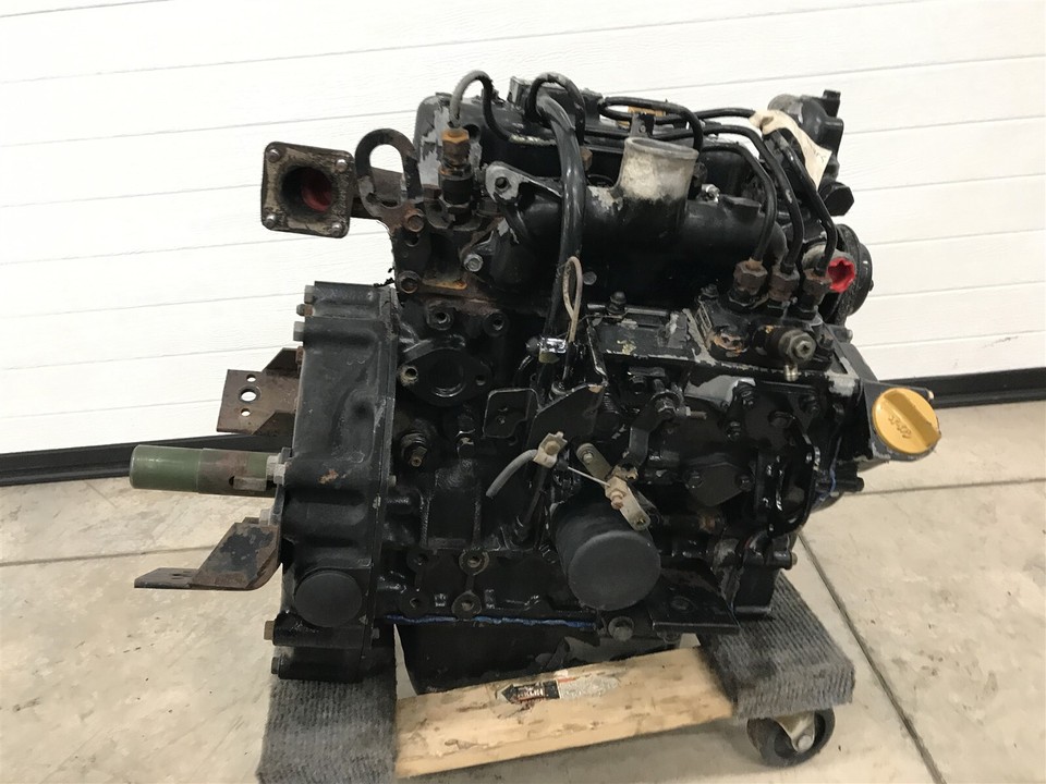 JOHN DEERE 430 YANMAR 3TNA72 DIESEL ENGINE F935 SKIDLOADER 1537 HOURS ...