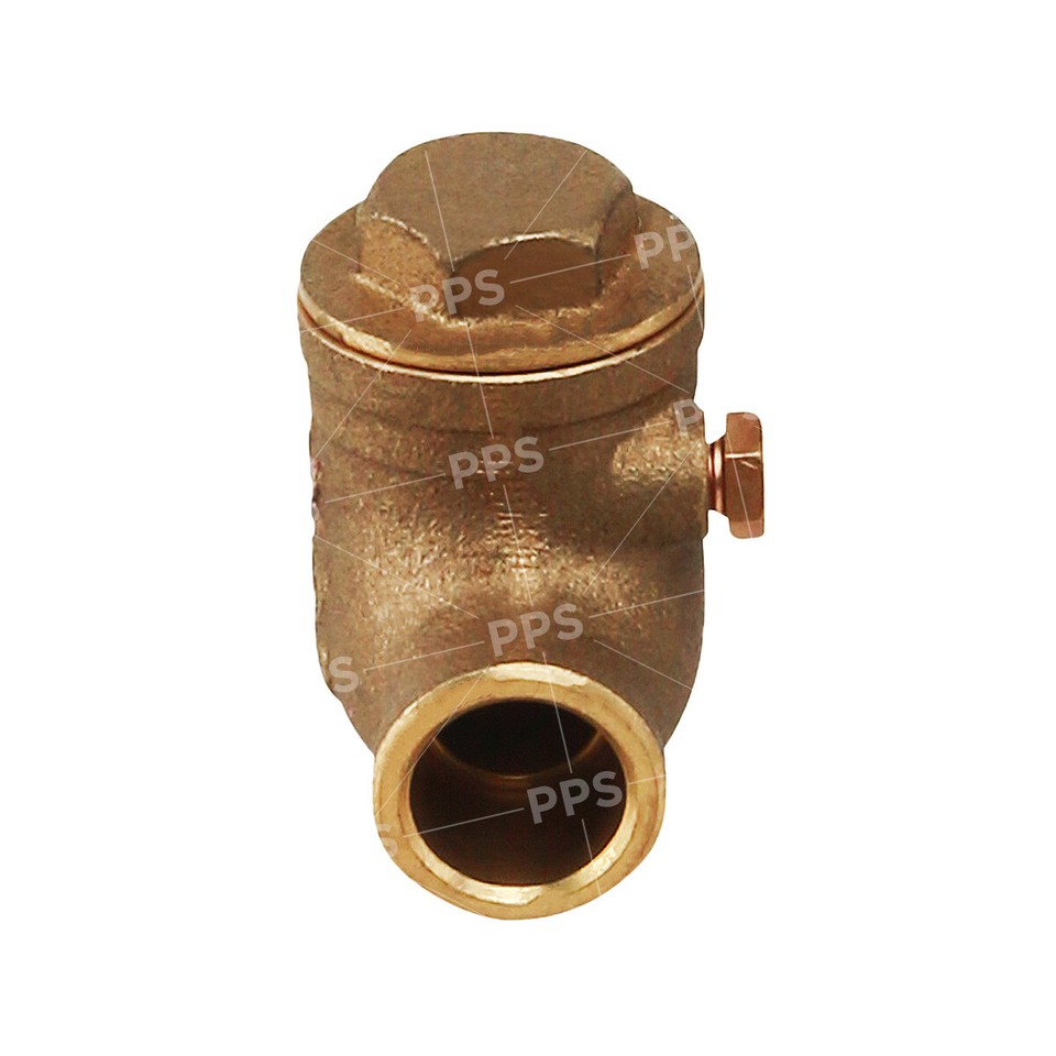 Midline Valve Swing Check Valve, Lead Free, Sweat Connections, Cast ...