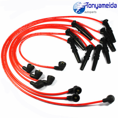 JDMSPEED Spark Plug Wire Set For Ford Lincoln Mercury F-150 F250 V8 4 ...