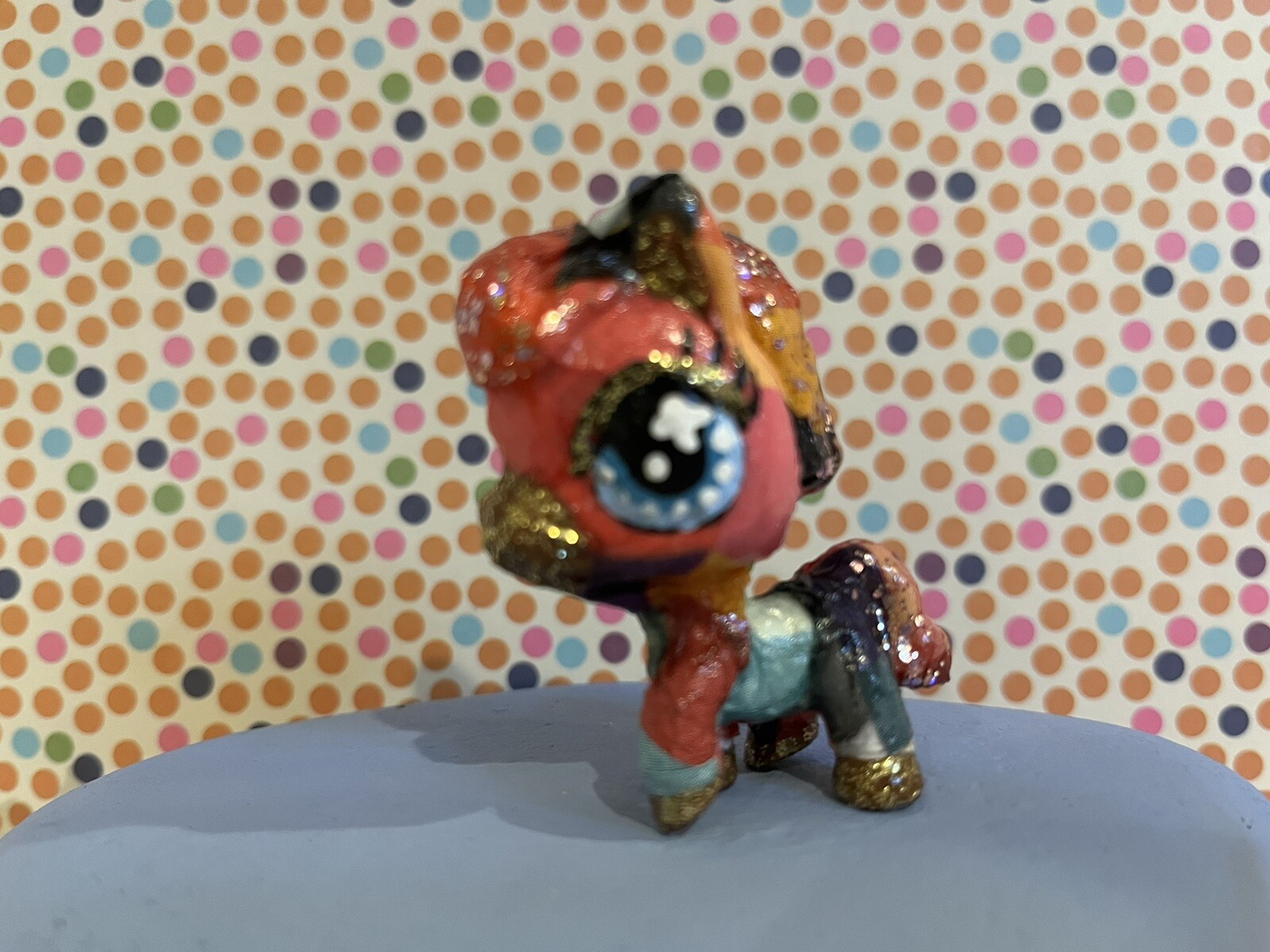 OOAK LPS Littlest Pet Shop Horse Custom Mod Podge | eBay