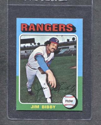 1975 Topps Mini #155 Jim Bibby (Rangers) NM | eBay