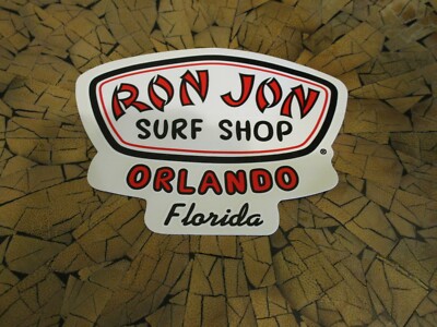 New Ron Jon Surf Shop Orlando FL Sticker Decal | eBay