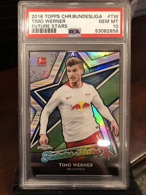 Timo Wener 2018 Topps Chrome Bundesliga Future Stars PSA 10 | eBay