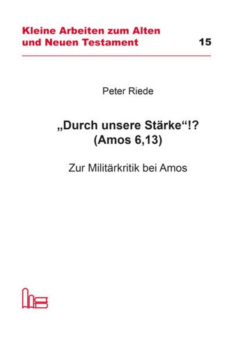 "Durch unsere Stärke"!? (Amos 6,13) | Peter Riede | 2022 | deutsch ...
