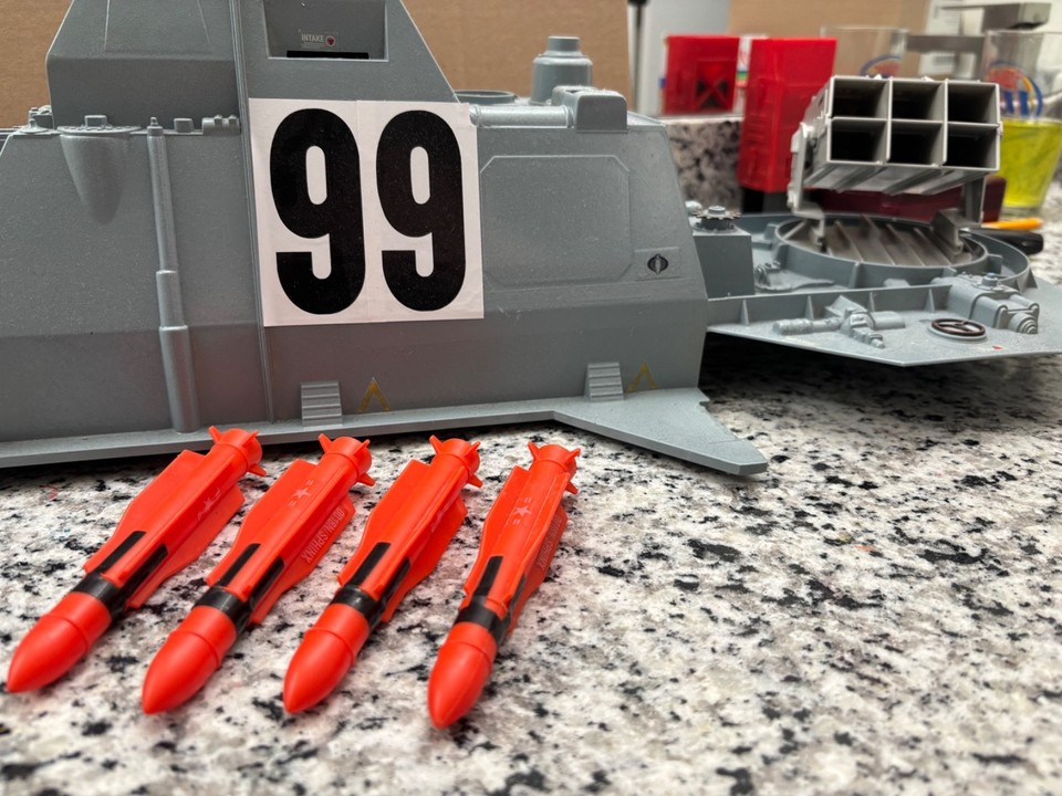 gi Joe USS Flagg parts. Parts used for a custom project that I ...