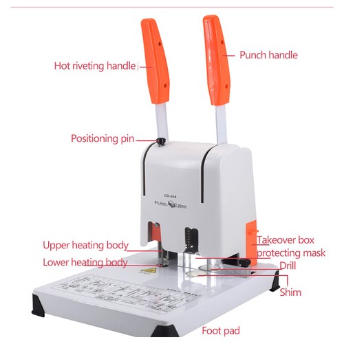 financial document binding machine 220V Office Appliance Binding ...