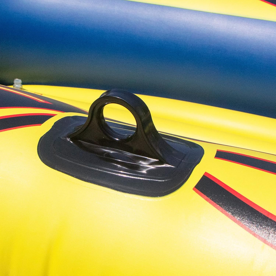 Inflatable Boat Rafts 2 Person for Adults & Kids Comes W/ Oars Paddles ...