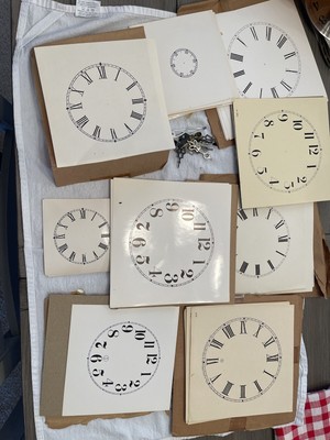 20 Paper Clock Faces - Vintage | eBay