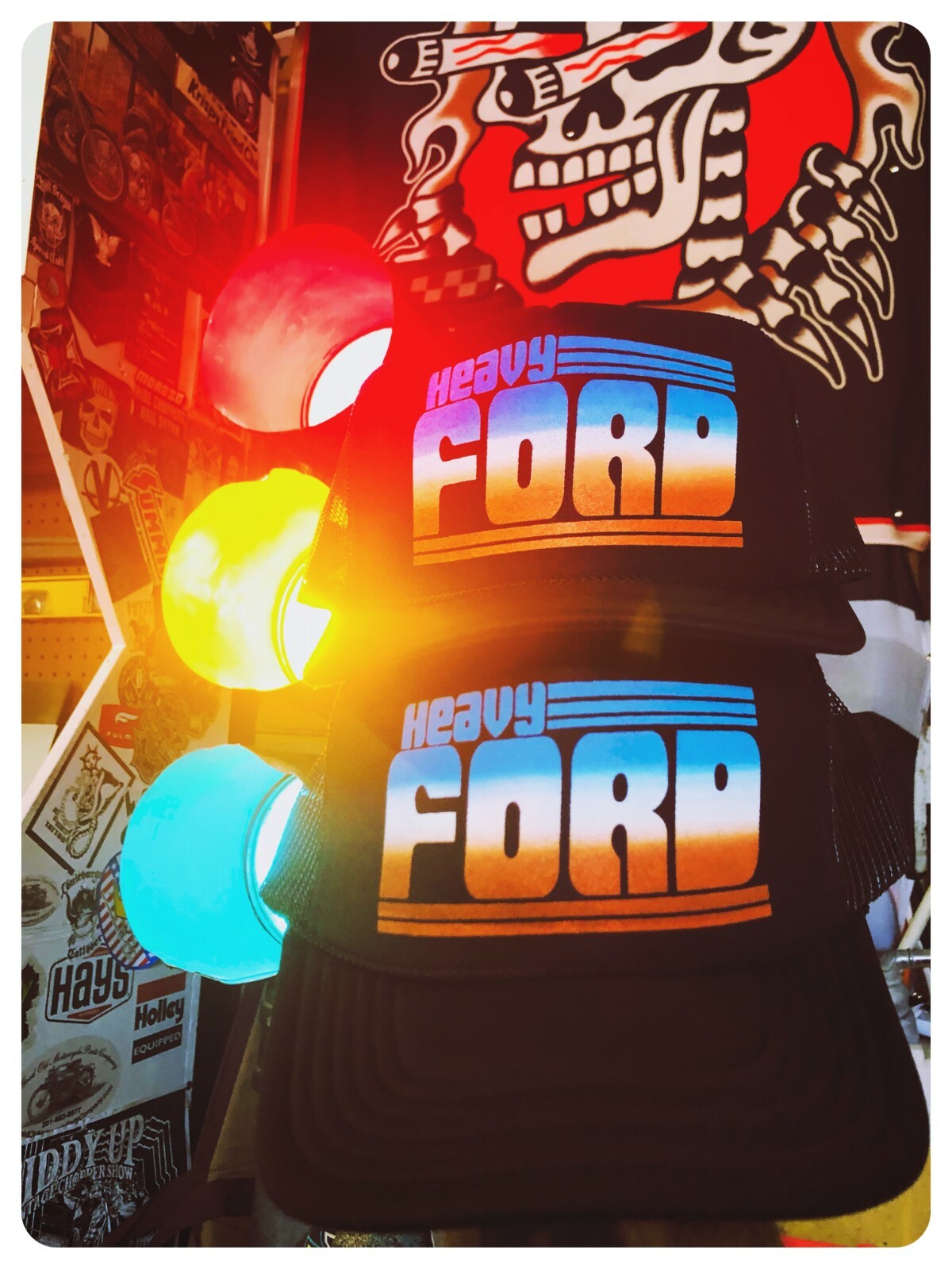 HEAVY FORD 70's Van hat Econoline porthole windows grill bubble E ...