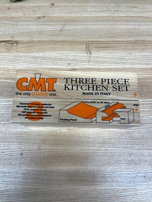 CMT Router Bit Set - Three Piece Kitchen set - Brand new Never Used | eBay