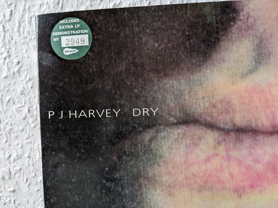 PJ HARVEY lim 5.000 original Vinyl 2LP Dry (1992 Too Pure Records UK ...