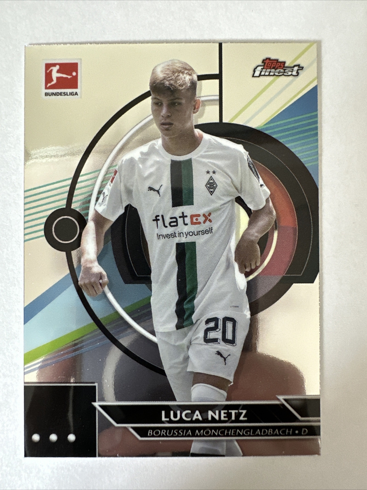 2022 Topps Finest Bundesliga Base #113 Luca Netz Monchengladbach | eBay