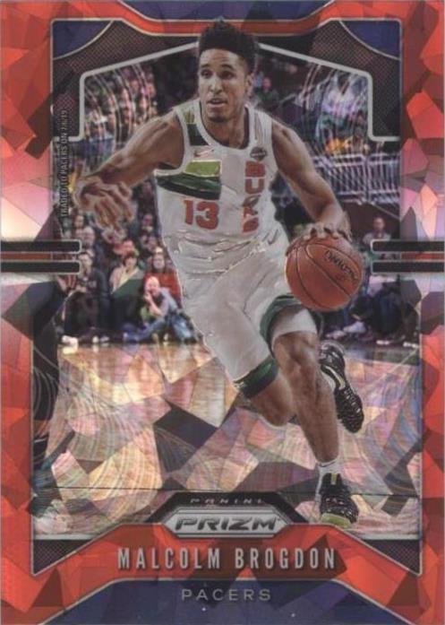 2019-20 Panini Prizm - Malcolm Brogdon #232 Red Ice Prizm for sale online | eBay