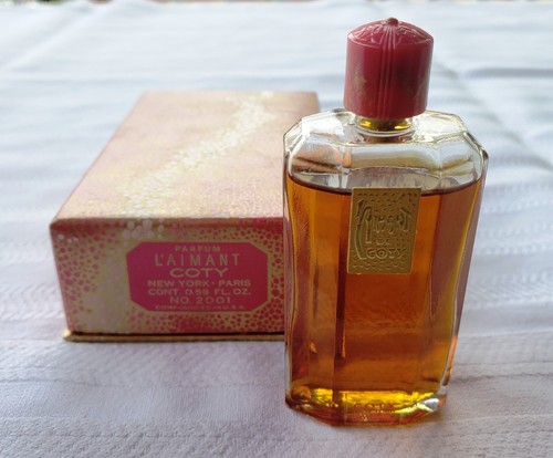 Rare Vintage Coty .59 fl oz L'Aimant Parfum in Original Box | eBay
