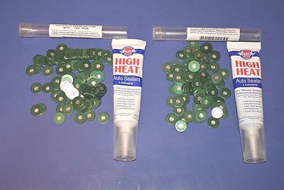 Diesel Engine Motor Heat Tabs 200 & Installation Adhesive Overheating ...