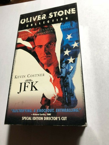 JKF OLIVER STONE COLLECTION, KEVIN COSTNER, 2 TAPE BOX SET VHS | eBay