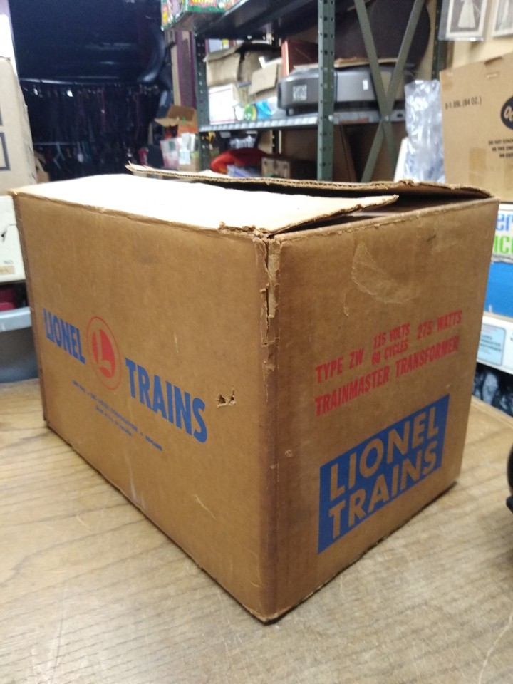 Vtg Lionel Multi Control Trainmaster Type ZW 275 Watts Transformer ...