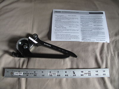 (1) New Ridgid 44852 Tubing Bender Model 456 Tribender 1/4" 5/16" 3/8 ...