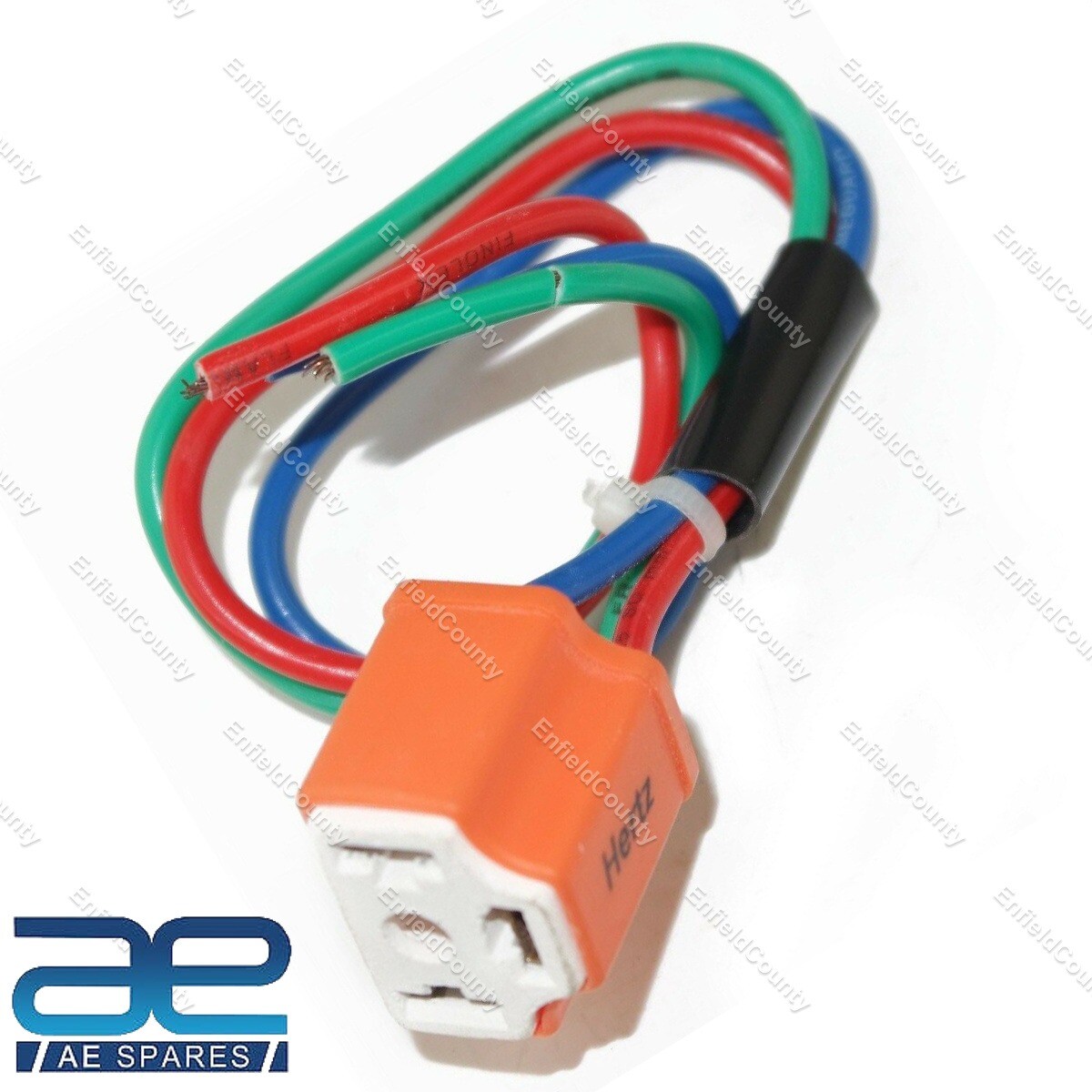 2 x H4 3 Pin Headlight Replacement Connector Plug Bulb Wire Socket GEc ...