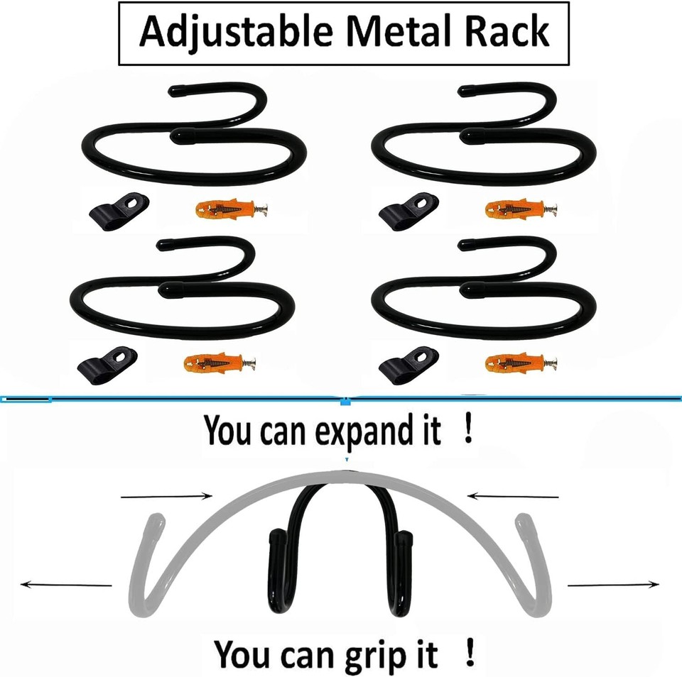 4 Pk Rolling Pin Holder Rolling Pin Display Rack Rolling Pin Storage ...