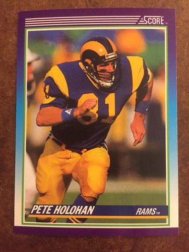Pete Holohan 179 Score 1990 NFL Football Trading Card | eBay