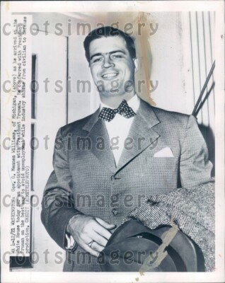 Michigan Governor G Mennen Williams Press Photo | eBay