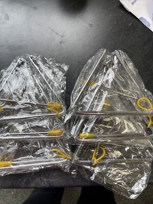 Lot Of 6 Musical Steel Triangle Percussion Instrument With Striker 6 ...