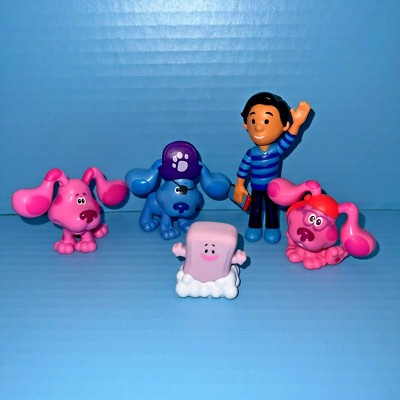 Blue's Clues & You Pirate Blue Magenta Josh Soap 5 Figure PVC Figure ...