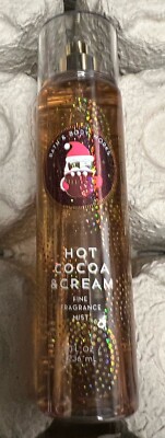 BATH & BODY WORKS HOT COCOA AND CREAM FINE FRAGRANCE MIST BODY SPRAY 8 ...