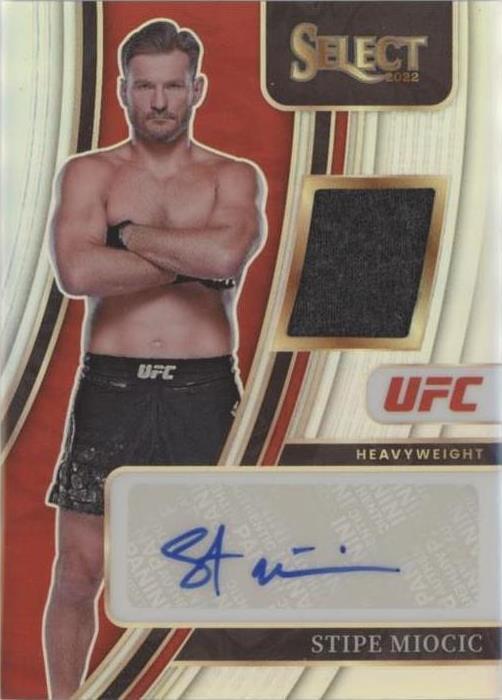 2022 Panini Select UFC - Autographed Memorabilia Stipe Miocic #AM-SMC ...