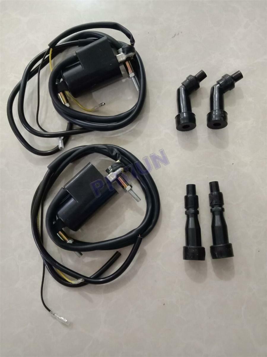 2x Ignition Coils Assembly For Suzuki GS550 GS750 GS850 GS1000 Part ...