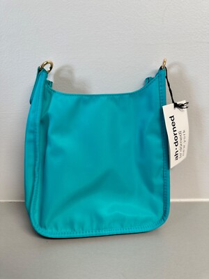 Ahdorned Messenger Mini Crossbody Nylon AQUA - NO STRAP | eBay