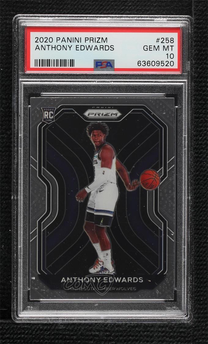 Anthony Edwards Rookie Card Roundup, Hottest eBay Auctions