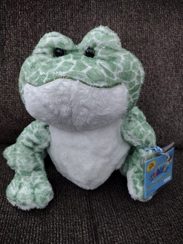 Ganz Webkinz Green Spotted Frog Plush Animal HM142 Sealed With code | eBay