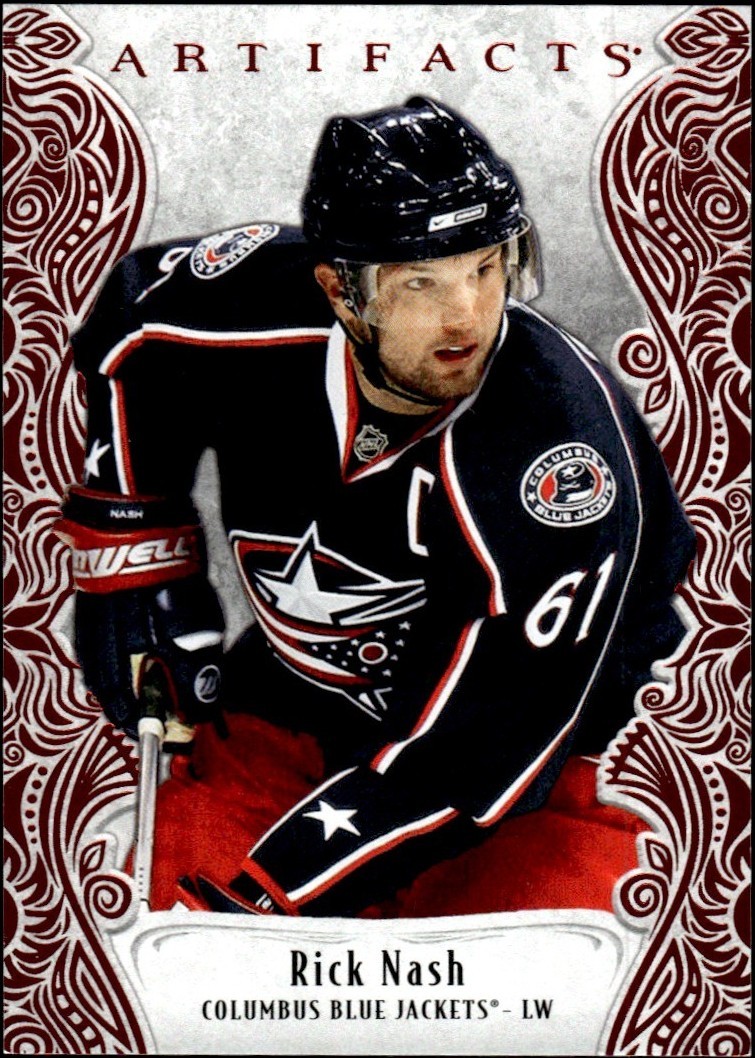 2025-26 Upper Deck Artifacts - Greats Rick Nash #170 Ruby /599 for sale ...