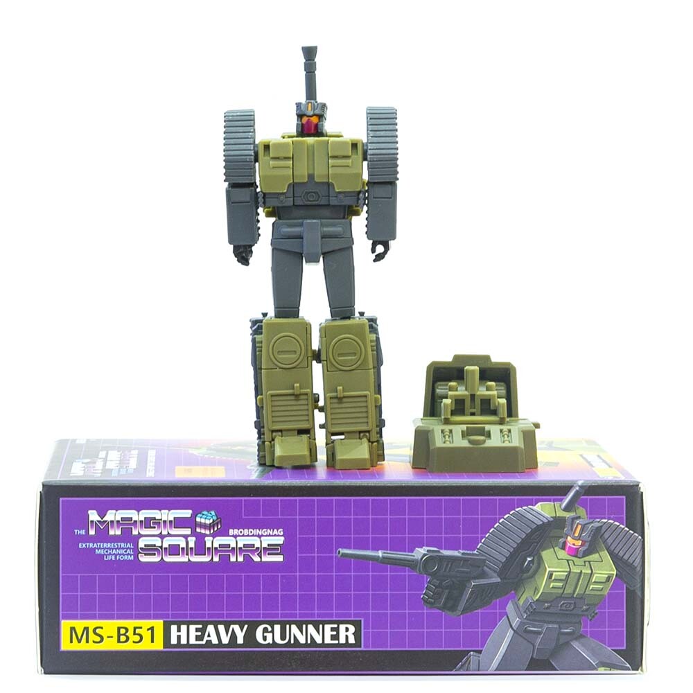Brawl Transformers G1 MS TOYS MS B51 HeavyGunne G1 Brawl Magic Square