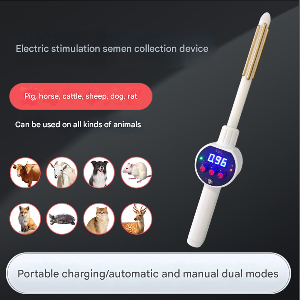 Electrical Stimulation Sperm Extractor Animal Veterinary for Cow Sheep ...