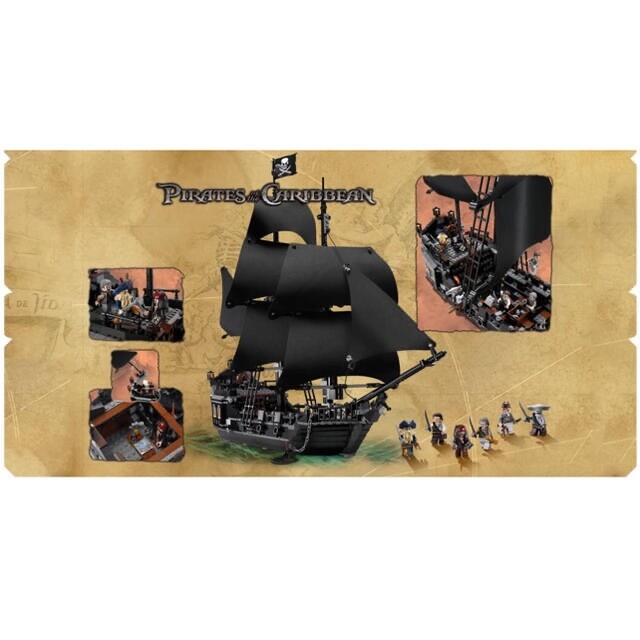 LEGO Pirates of the Caribbean The Black Pearl # 4184 With Box Used From ...