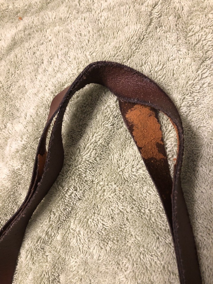 Lucky Brown Purse (Fantastic Bag) w/ FLAWED Handles -Falling Apart ...