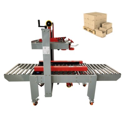 Automatic Case Sealer Box Sealing Machine for Width 3.15"-19.7" 110V ...