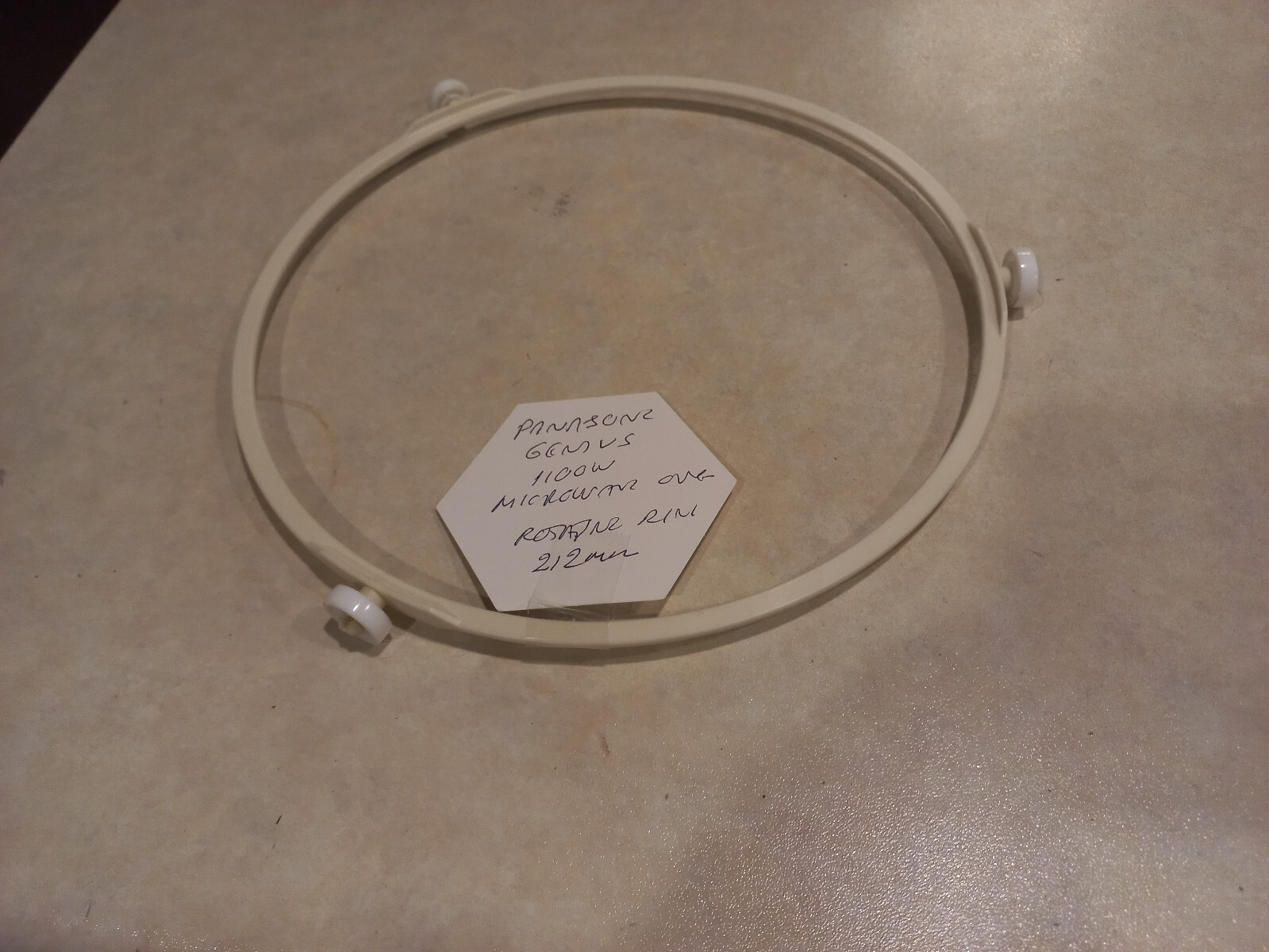 Microwave Turntable Rings Rotating Rings 212 mm for Panasonic Genius ...