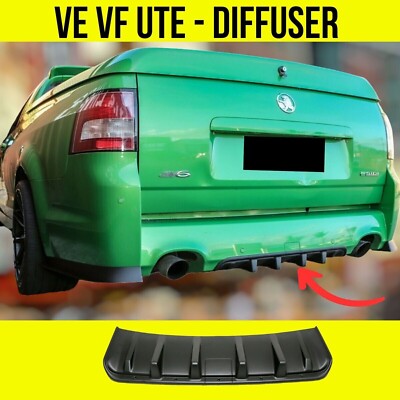 Holden VE VF Commodore Ute Rear Bumper Diffuser 2006-2017 SS SV6 SSV ...