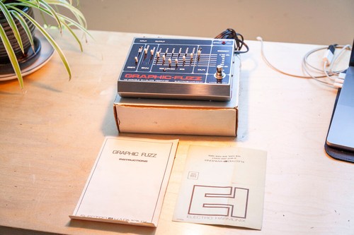 Vintage Electro-Harmonix Graphic-Fuzz Pedal w/ Original Box and Manual ...