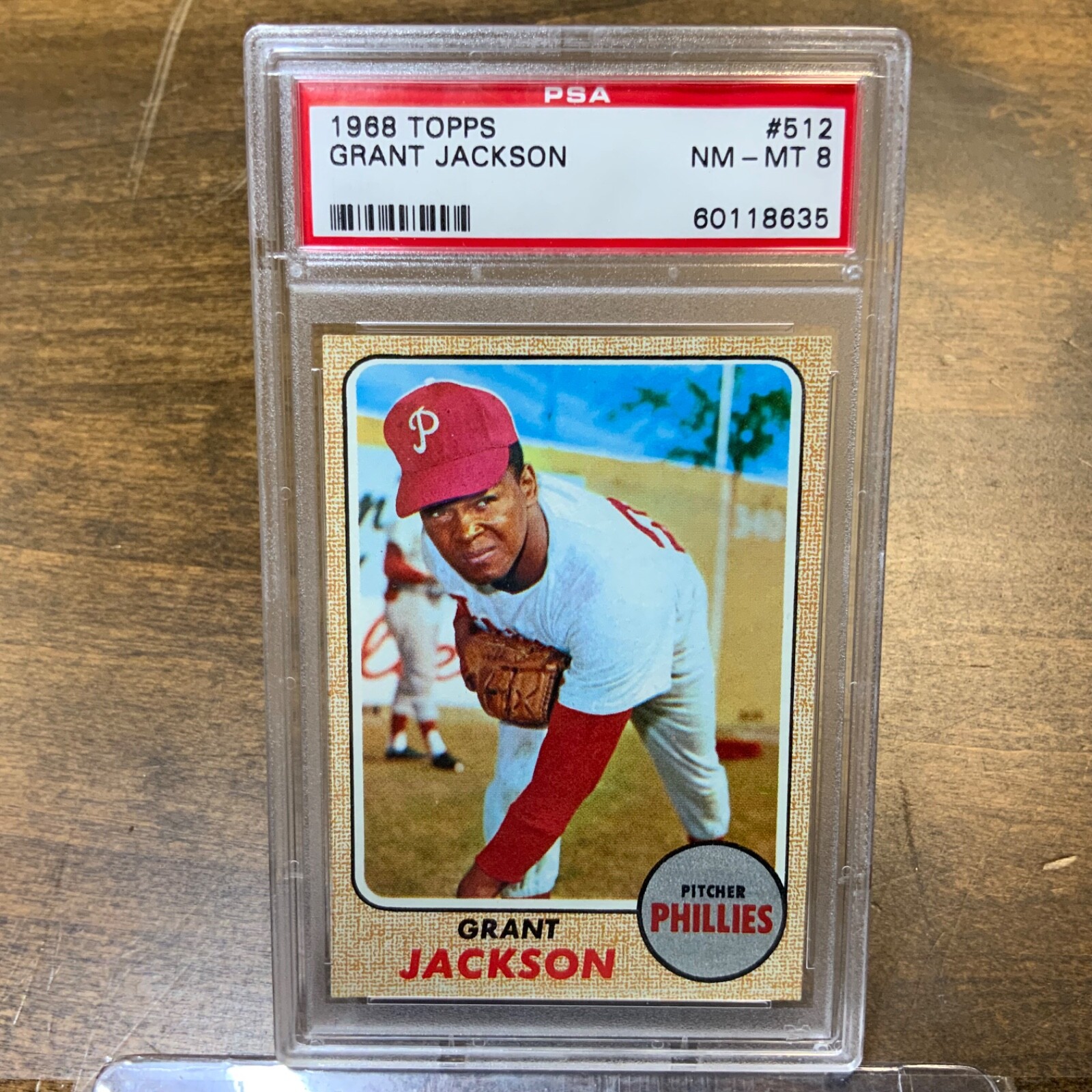 1968 Topps Grant Jackson #512 *Phillies* PSA 8 NM-MT | eBay